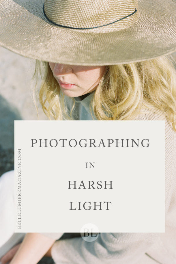 HARSH LIGHT | Showit Blog